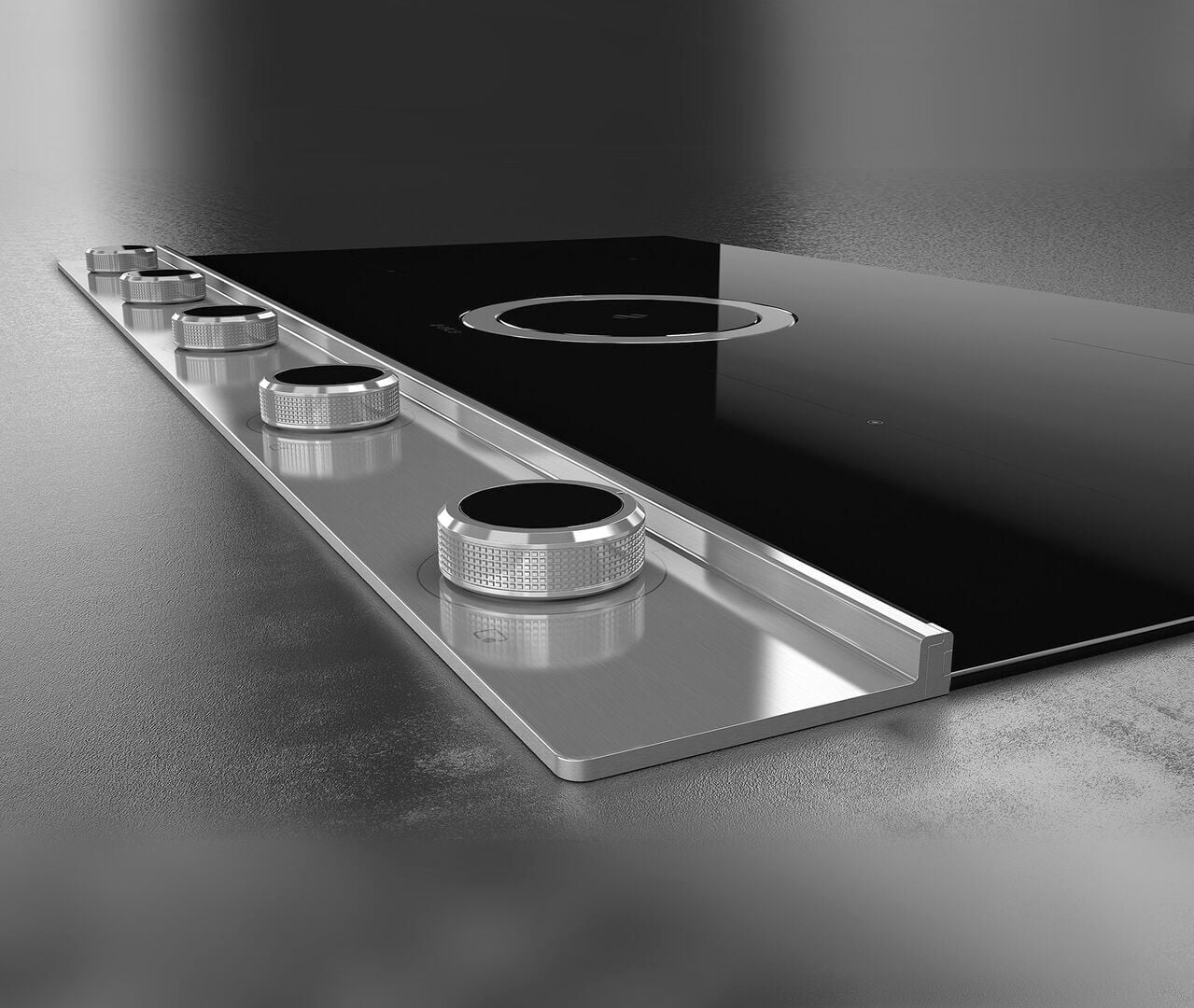 Elica Unplugged 90cm Duct Out Vented Induction Hob in Stainless Steel ...